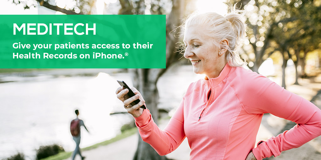 Health Records on iPhone | MEDITECH